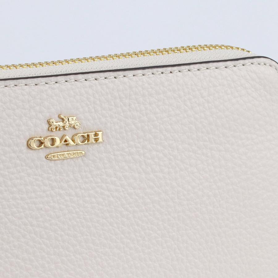 コーチ COACH 財布 長財布 C4451 IMCHK ストラップ付 ラウンドジップ アウトレット レディース ウォレット 新作 ...