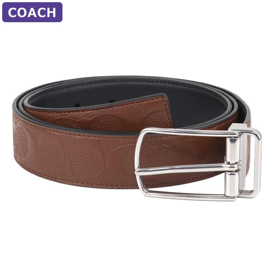 COACH コーチ ベルト 91309 リバーシブル シグネチャー アウトレット メンズ 小物 新作 父の日 : Hommage Annex ...