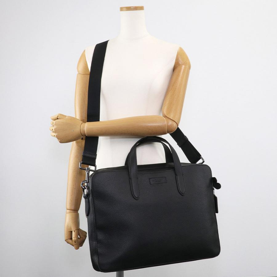 COACH コーチ バッグ ブリーフケース C2833 QBBK A4対応 2way アウトレット メンズ 新作 父の日 : HOMMAGE ...