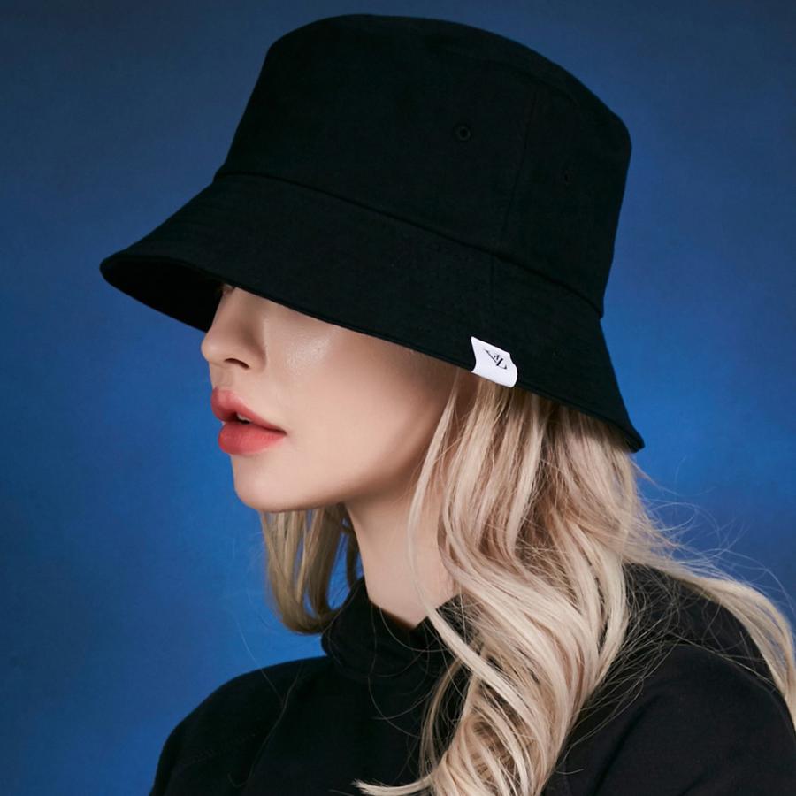 【正規販売店 即日発送】バザール VARZAR バケットハット 帽子 HERRINGBONE LABEL BUCKET HAT 韓国 ...