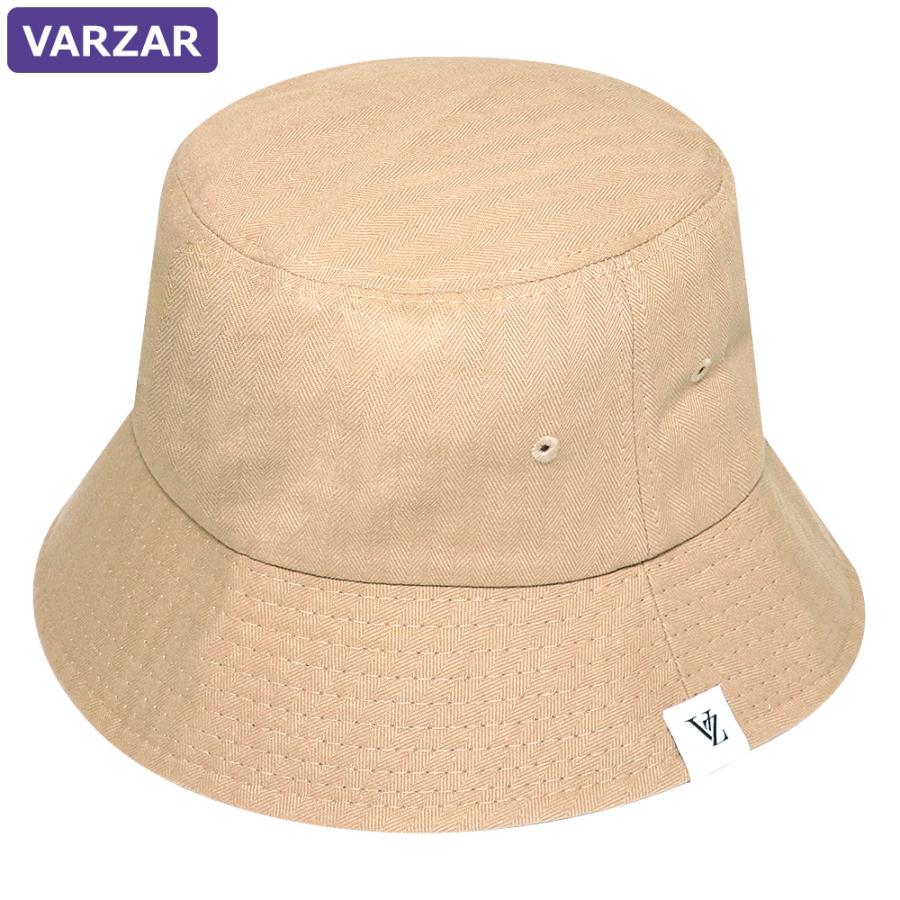 VARZAR（バザール） 【正規販売店 即日発送】バザール バケットハット 帽子 HERRINGBONE LABEL BUCKET HAT ...