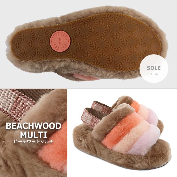 UGG アグ シューズ サンダル FLUFF YEAH SLIDE OMBRE フラッフ イヤー スライド オンブレ ムートン ルームサンダル 正規品 レディース 新作 : HOMMAGE ...