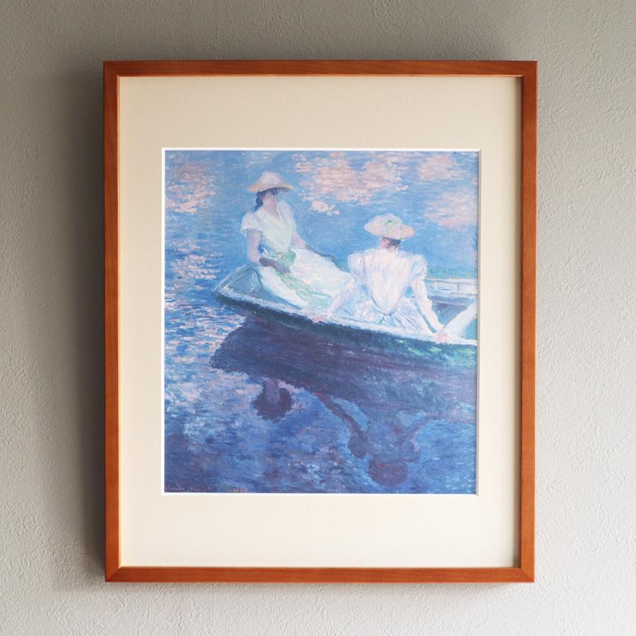 クロード・モネ 「舟遊び」アートポスター（フレーム付き） / Claude Monet“On the Boat”名画・絵画[額入り] : HOMU Yahoo!店 - 通販 - Yahoo ...