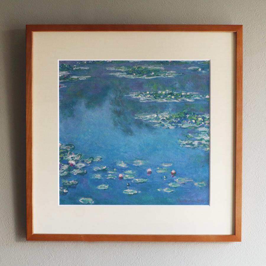 クロード・モネ 「睡蓮 1906年」アートポスター（フレーム付き） / Claude Monet“Water Lilies 1906”名画・絵画[額入り] : HOMU Yahoo!店 ...