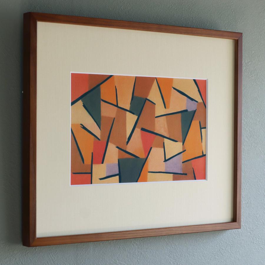 パウル・クレー「なだめられた戦闘」アートポスター（フレーム付き） / Paul Klee “Harmonized struggle” 絵画・名画[額入り] : HOMU Yahoo!店 ...