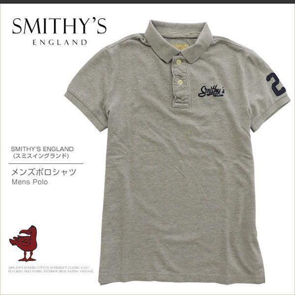 スミス イングランド SMITHY'S ENGLAND ポロシャツ メンズ 半袖 SM14003 正規品 本物保証 : sm14003 ...
