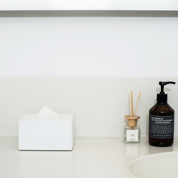 ideaco ハーフティッシュケース ”ideaco”bar half イデアコ ティッシュカバー ティッシュボックス モダン 白 黒 : ほの - 通販 - Yahoo!ショッピング