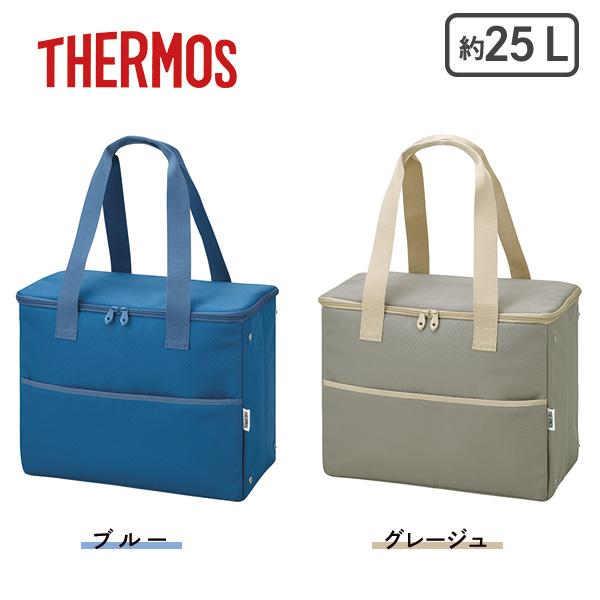 THERMOS サーモス THERMOS｜保冷ショッピングバッグ 25L/RFI-025＜ブルー/グレージュ＞ : 本舗オンラインストア Yahoo!店 - 通販 - Yahoo!ショッピング