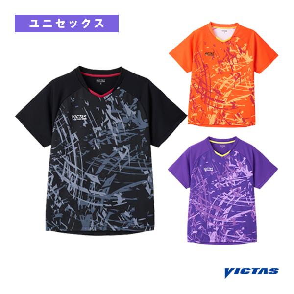 VICTAS ヴィクタス 卓球ウェア『メンズ/ユニ』 ストリーク ゲームシャツ STREAK GS ユニセックス 612503 : 卓球本舗 ...