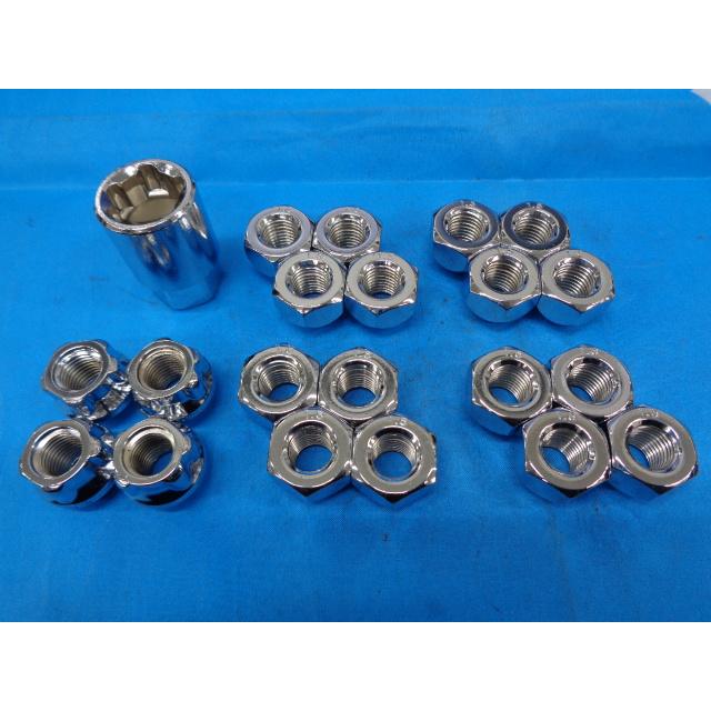 R・LOCK＆NUT ロックナットセット 貫通ナット 20個1セット M12×1.5 21HEX 神奈川県 No.N13 : 小杉タイヤヤフー ...