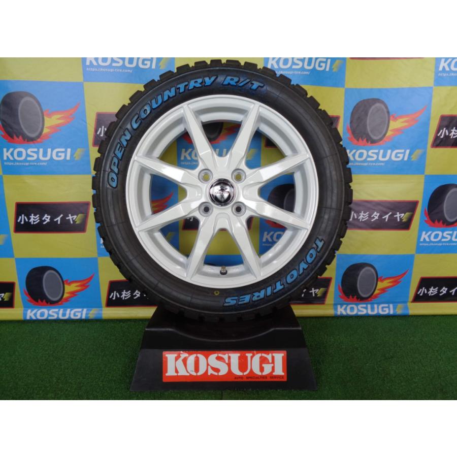 エステローザ EST-8S 4.5J-15 4H100 +45 165/60R15 オープンカントリーR/T ハスラー 中古セット 神奈川県 : 小杉タイヤヤフーショップ - 通販 ...