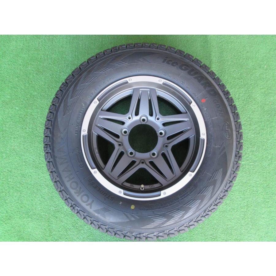 ジムニー ホットスタッフ マッドクロスJB-01 6J-15 5H139.7 +0 新品スタッドレスセット！ 195/80R15 アイスガード付き！ : 小杉タイヤヤフーショップ - 通販 ...