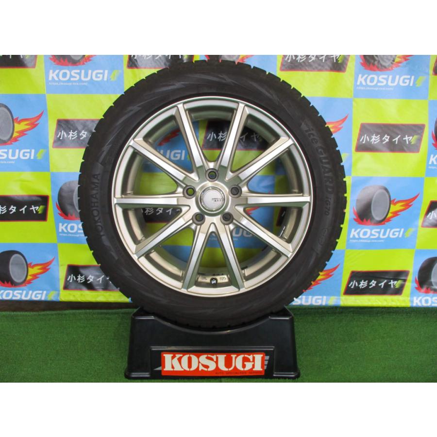 シビラネクスト GS-5 7J-17 5H114.3 +48 アイスガードIG70 215/50R17 中古スタッドレスセット 4本【Y21大和店】 : 小杉タイヤヤフーショップ - 通販 ...