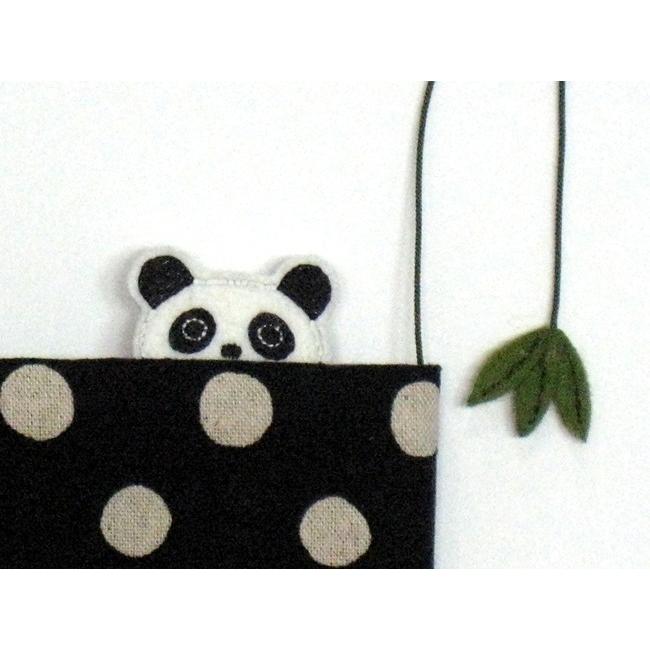 手作りブックカバーキョロリパンダ 文庫判 黒 ドンヒラノ (S:0120) : Komamono Lab - 通販 - Yahoo!ショッピング