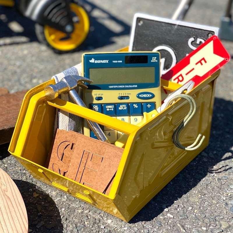 PARTS STOCKER YELLOW CH07-H298YL パーツストッカー 道具箱 収納箱 ダルトン CH07-H298YL (S ...