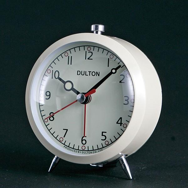 DULTON ALARM CLOCK IVORY アラームクロック アイボリー ダルトン 100-053Q/IV (S：0240 ...