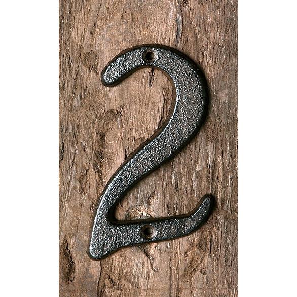 DULTON（ダルトン） IRON NUMBER ”2” RUSTED アイアンナンバー”2” ラスティッド IN-2 (S：0240 ...