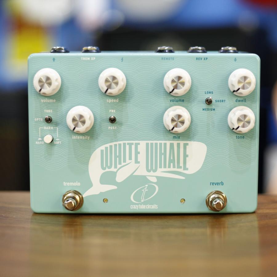 Crazy Tube Circuits / White Whale V2 トレモロ ＆ リバーブ Tremolo Spring Reverb ...