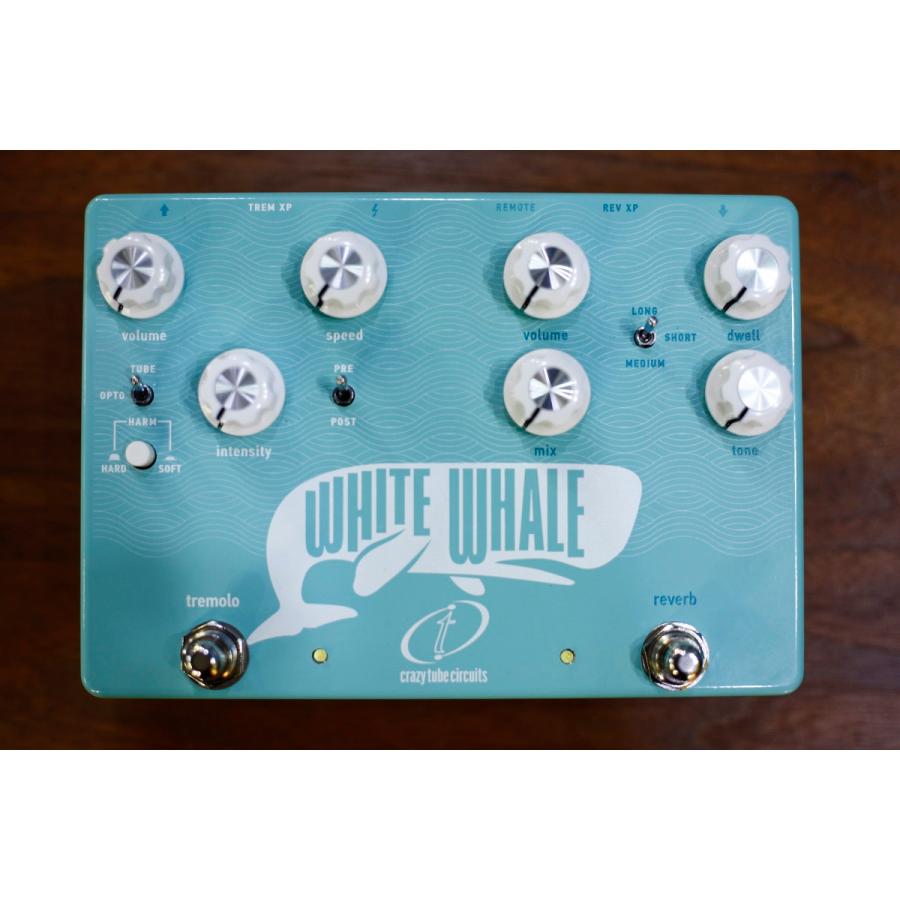 Crazy Tube Circuits / White Whale V2 トレモロ ＆ リバーブ Tremolo Spring Reverb ...