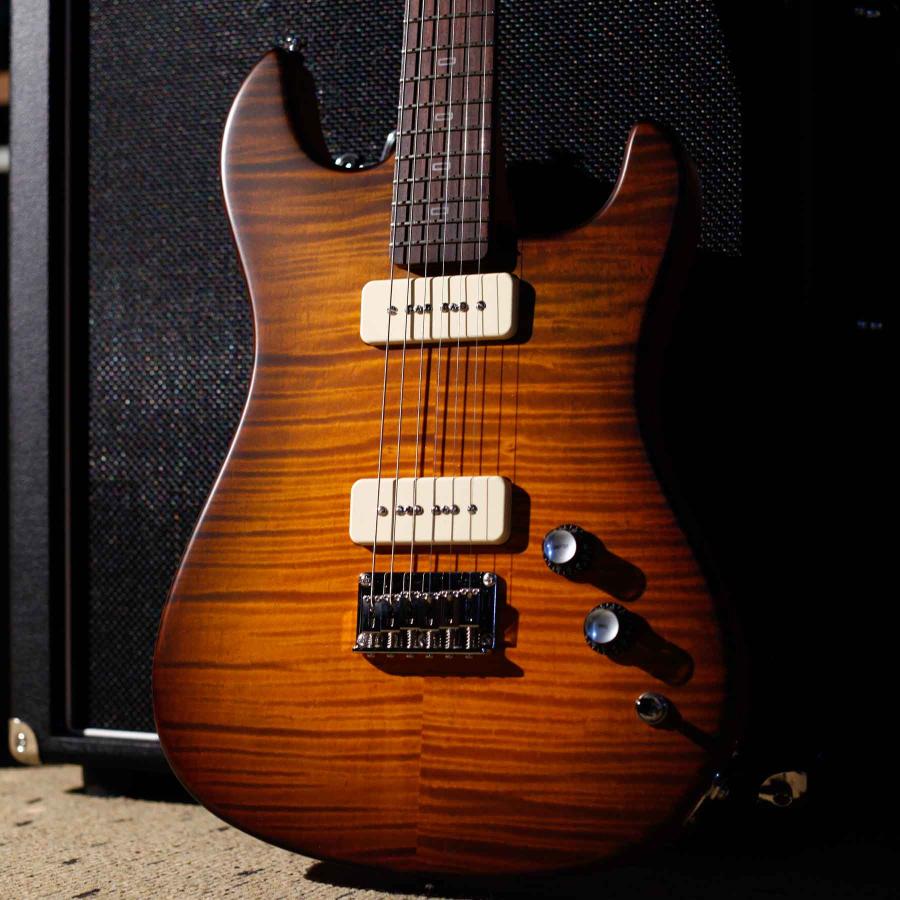 PJD Guitars WOODFORD ELITE / Caramel Burst 1本限りのスペシャルプライス! : フーチーズYahoo ...