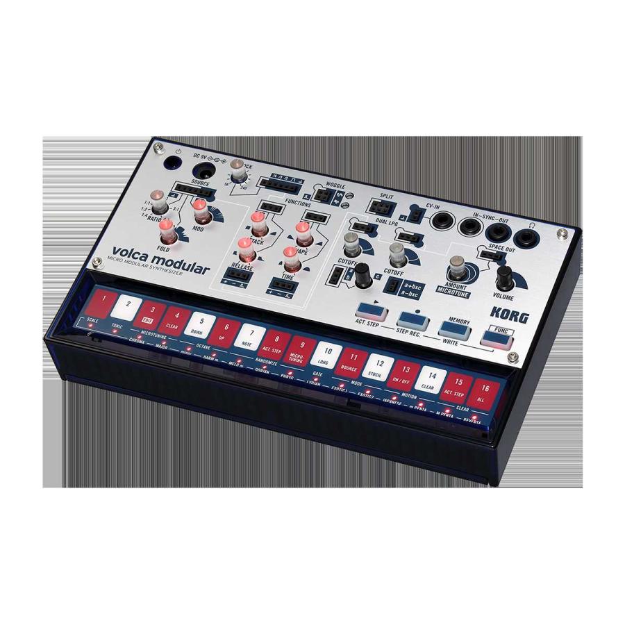 KORG / volca modular MICRO MODULAR SYNTHESIZER ヴォルカ モジュラー シンセ スピーカー内蔵 ...