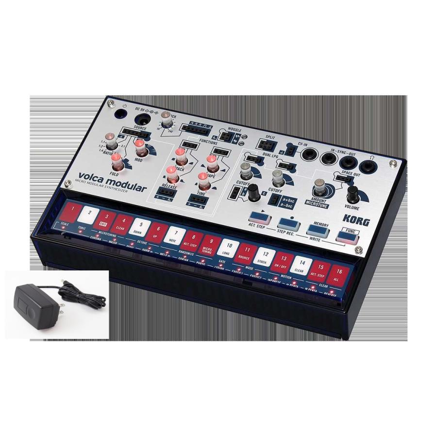 KORG / volca modular & KA350 MICRO MODULAR SYNTHESIZER モジュラー シンセ スピーカー ...