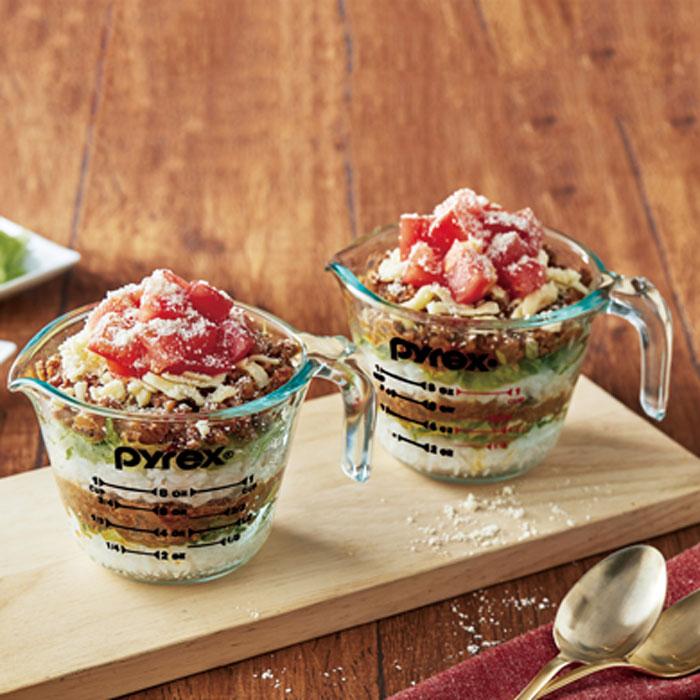 PYREX（パイレックス） 取っ手付き メジャーカップ1000ml メモリーカラーブラック 耐熱ガラス : キッチン用品店 ホーオンストア ...