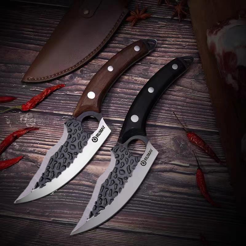 Rumay 【 数量限定レビュー特典 即納 】出刃包丁 料理包丁 骨取りナイフ 三徳庖丁 ボーニングナイフ バトニング ナイフ アウトドア キャンプ用包丁 : RUMAY公式ショップ - 通販 ...