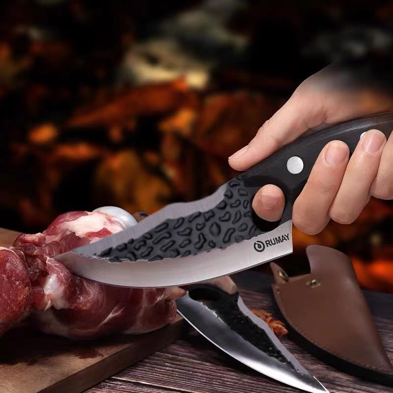 Rumay 【 数量限定レビュー特典 即納 】出刃包丁 料理包丁 骨取りナイフ 三徳庖丁 ボーニングナイフ バトニング ナイフ アウトドア キャンプ用包丁 : RUMAY公式ショップ - 通販 ...
