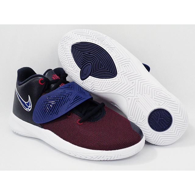キッズ/ジュニア Nike Kyrie Flytrap 3 (GS) ナイキ カイリー・アービング バスケットシューズ バッシュ オブシディアンジムレッド/箱なし KS048 : ks048 ...