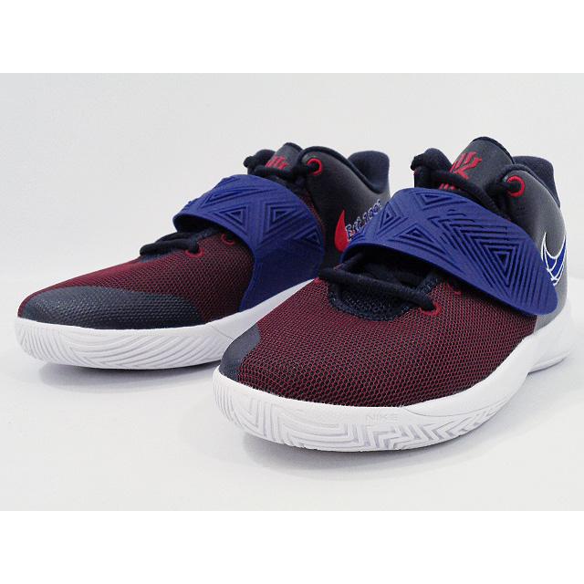 キッズ/ジュニア Nike Kyrie Flytrap 3 (GS) ナイキ カイリー・アービング バスケットシューズ バッシュ オブシディアンジムレッド/箱なし KS048 : ks048 ...