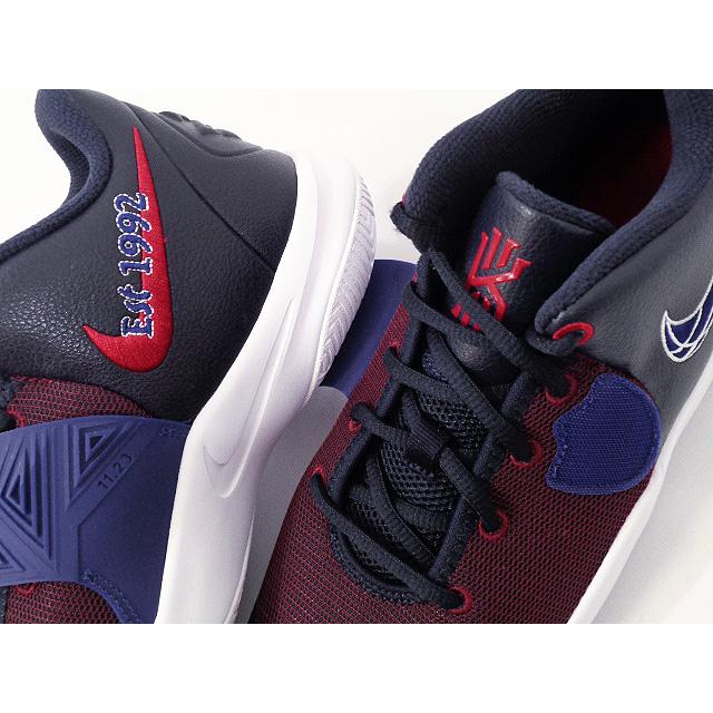 キッズ/ジュニア Nike Kyrie Flytrap 3 (GS) ナイキ カイリー・アービング バスケットシューズ バッシュ オブシディアンジムレッド/箱なし KS048 : ks048 ...