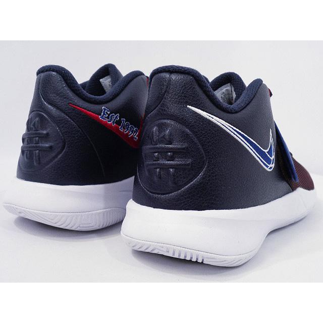 キッズ/ジュニア Nike Kyrie Flytrap 3 (GS) ナイキ カイリー・アービング バスケットシューズ バッシュ オブシディアンジムレッド/箱なし KS048 : ks048 ...
