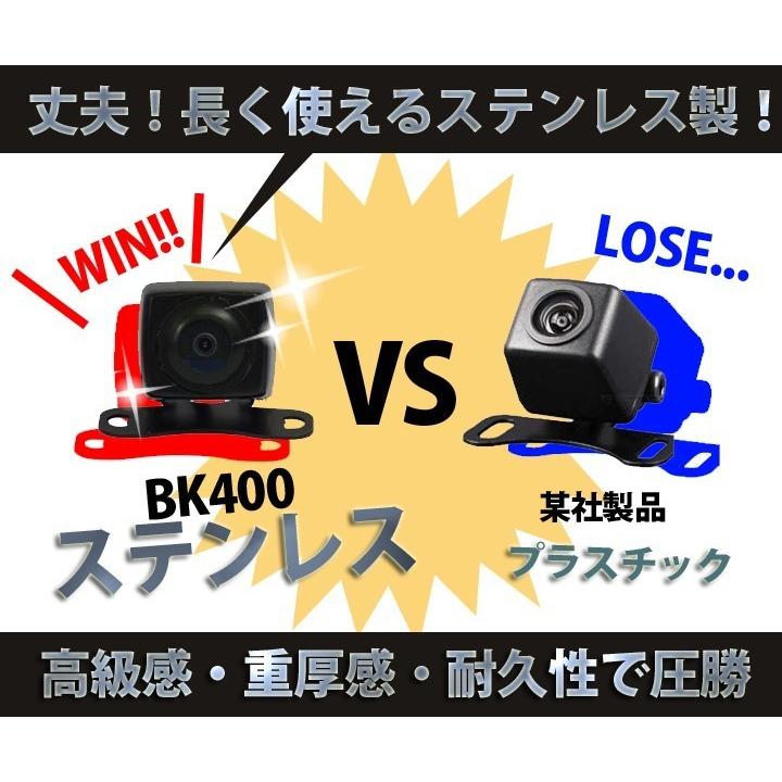 角型CMDバックカメラ 42万画素 高画質CMD 防水バックカメラ広角170°ステンレス素材 HOP-BK400 : ホープスター - 通販 - Yahoo!ショッピング