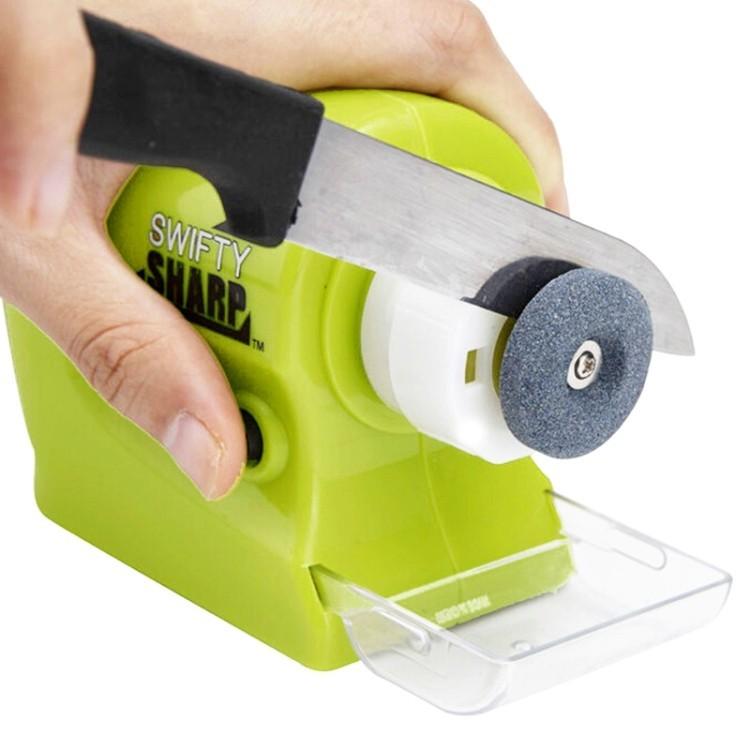 電動多目的シャープナー SWIFTY SHARP ポータブル包丁研ぎ機 電池式 コンパクトサイズ 各種刃物を手軽に砥げる ハサミやドライバーなどの金属工具に HOP-SSZ13 : ホープ ...