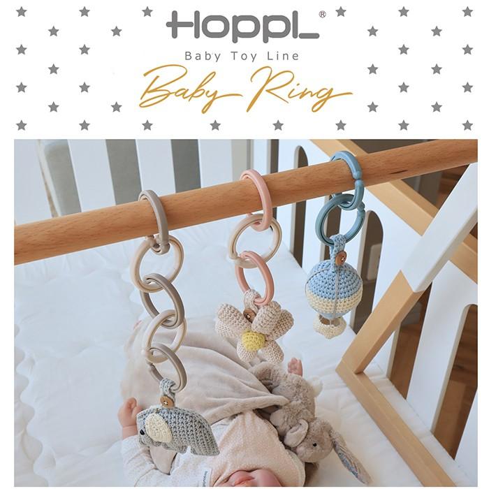 公式ストア ベビーリング ベビーカー HOPPL 取り付け おもちゃ ストラップ ホルダー おしゃぶりホルダー マグホルダー 知育玩具 出産祝い ギフト ホップル :btl:HOPPL ...