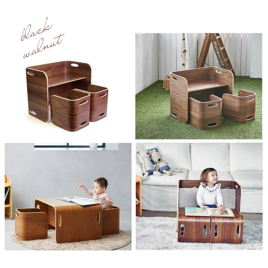 コロコロチェア＆デスク クリスマス HOPPL 公式ストア キッズデスク 勉強机 チェアセット 木製 子ども 机 イス セット コロコロデスク コロコロチェア 天然木 : cl-3set ...