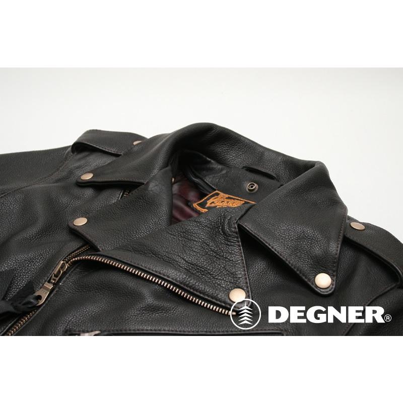 DEGNER デグナー レザー ジャケット 7WJ-11A ブラック : アイネット Yahoo!ショッピング店 - 通販 - Yahoo!ショッピング