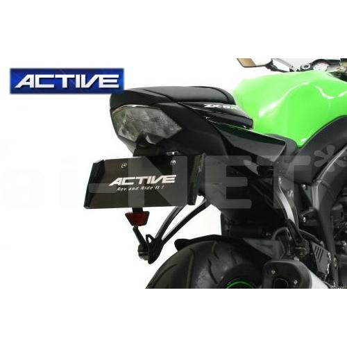 【します】 変更あり 送料無料 LEDウインカーライセンスホルダー付き ACTIVE(アクティブ)(1150009/1150011)ナンバー ...