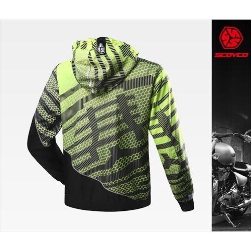 送料無料 SCOYCO(スコイコ) ウォータープルーフ ライディング パーカー JK61 グレー メンズ :72553or72556:アイ ...