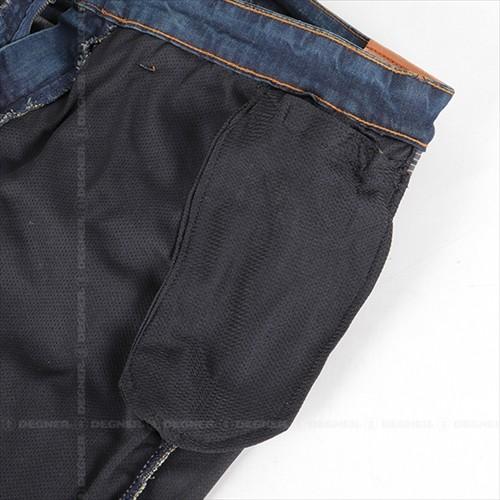 DEGNER デグナー DP-27V カップ付き デニムパンツ ヒートガード ネイビー サイズS : アイネット Yahoo!ショッピング店 - 通販 - Yahoo!ショッピング