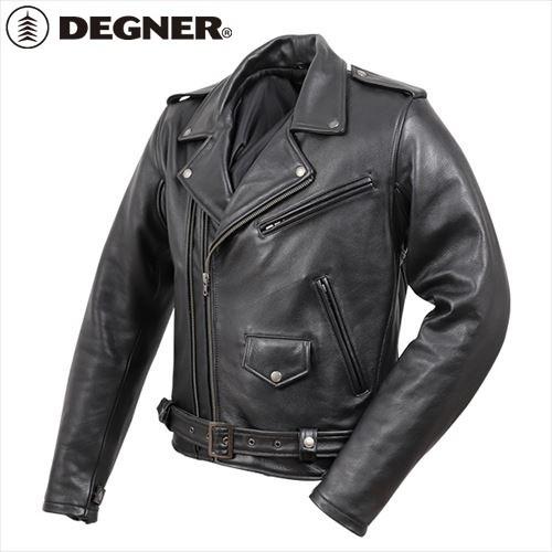DEGNER デグナー19WJ-15 カウレザーダブルジャケット ブラック サイズ2XL :74473:アイネット Yahoo!ショッピング店 - 通販 - Yahoo!ショッピング