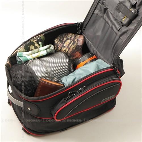 DEGNER 送料無料 デグナー NB-119 容量可変式 シートバッグ゛ ブラック 最大16L : アイネット Yahoo!ショッピング店 - 通販 - Yahoo!ショッピング