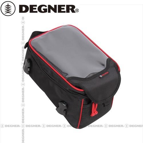 DEGNER デグナー NB-147 ベルト式タンクバッグ レッドパイピング 5L : アイネット Yahoo!ショッピング店 - 通販 - Yahoo!ショッピング