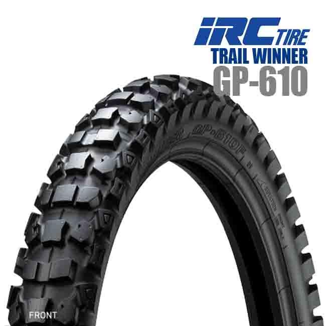 IRC 送料無料 TRAIL WINNER GP-610 80/100-19 49P WT フロント用 タイヤ バイクタイヤ ON＆OFF YAMAHA ヤマハ トリッカー : アイネット ...