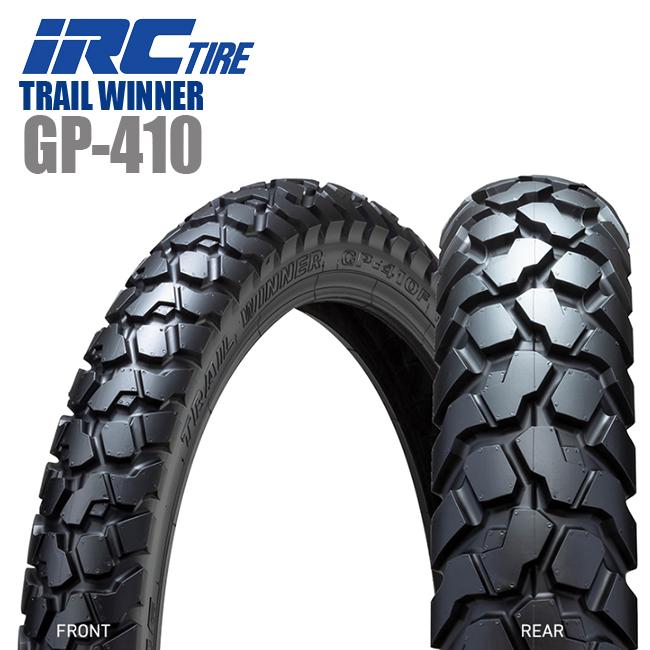 シェラカッププレゼント 送料無料 IRC TRAIL WINNER GP-410 4.60-18 63P WT リア用 タイヤ バイクタイヤ XR250 TT250R ジェベルXC ...