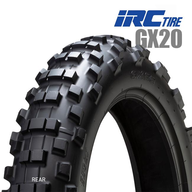 IRC 送料無料 GX20 140/80-18 18inch 70R WT 113342 アイアールシー リア用 FIMタイヤ バイクタイヤ ...