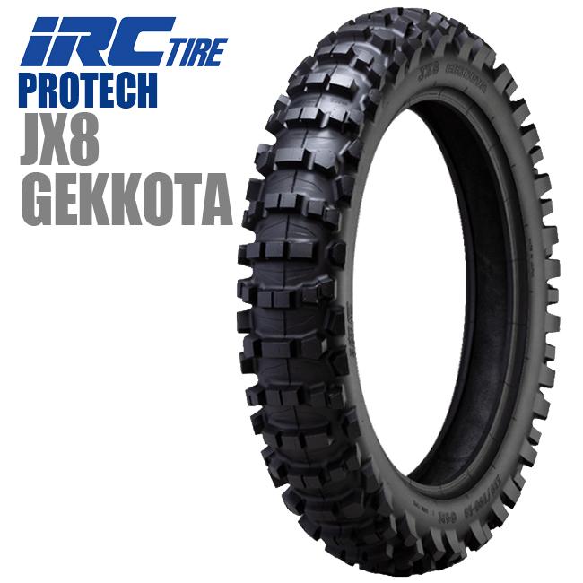 IRC 送料無料 JX8 GEKKOTA 110/100-18 18inch 64M WT 310781 アイアールシー リア用 チューブ ...