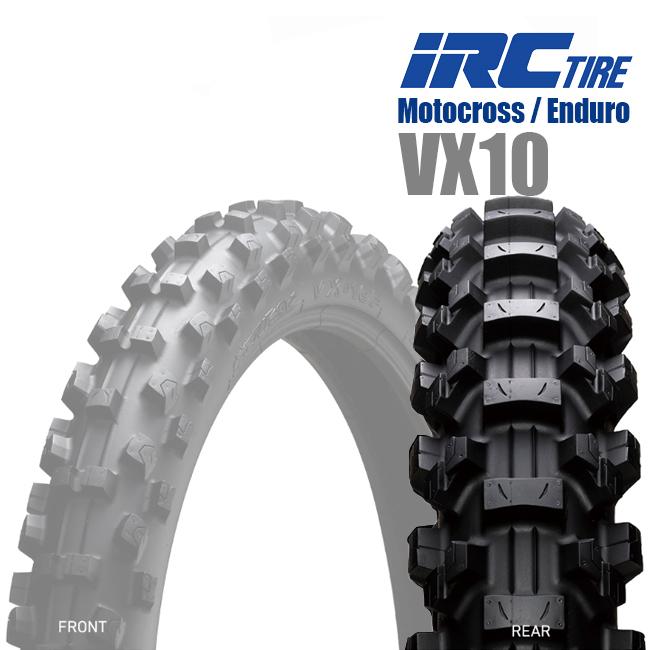 IRC 納期未定 入荷後発送 IRC VX10 80/100-12 12inch 50M WT リア用 129406 アイアールシー チューブタイプ 公道走行不可 レース用 RACE 小排気量 ...