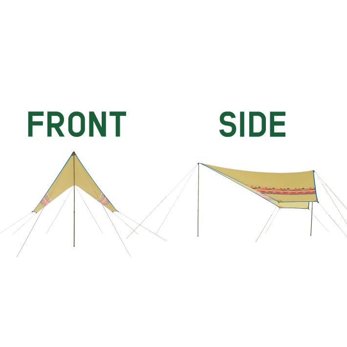 LOGOS（ロゴス） 在庫有 特価品 71202004 Fes ナバホ ペンタタープ-BC